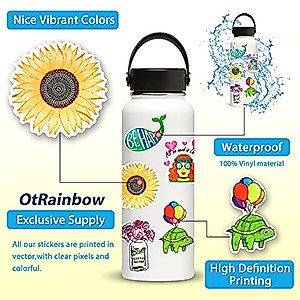300 PCS Stickers Pack (50-850Pcs/Pack), Colorful VSCO Waterproof Stickers, Cute Aesthetic Stickers. Laptop, Water Bottle, Phone, Skateboard Stickers for Teens Girls Kids, Vinyl Sticker.