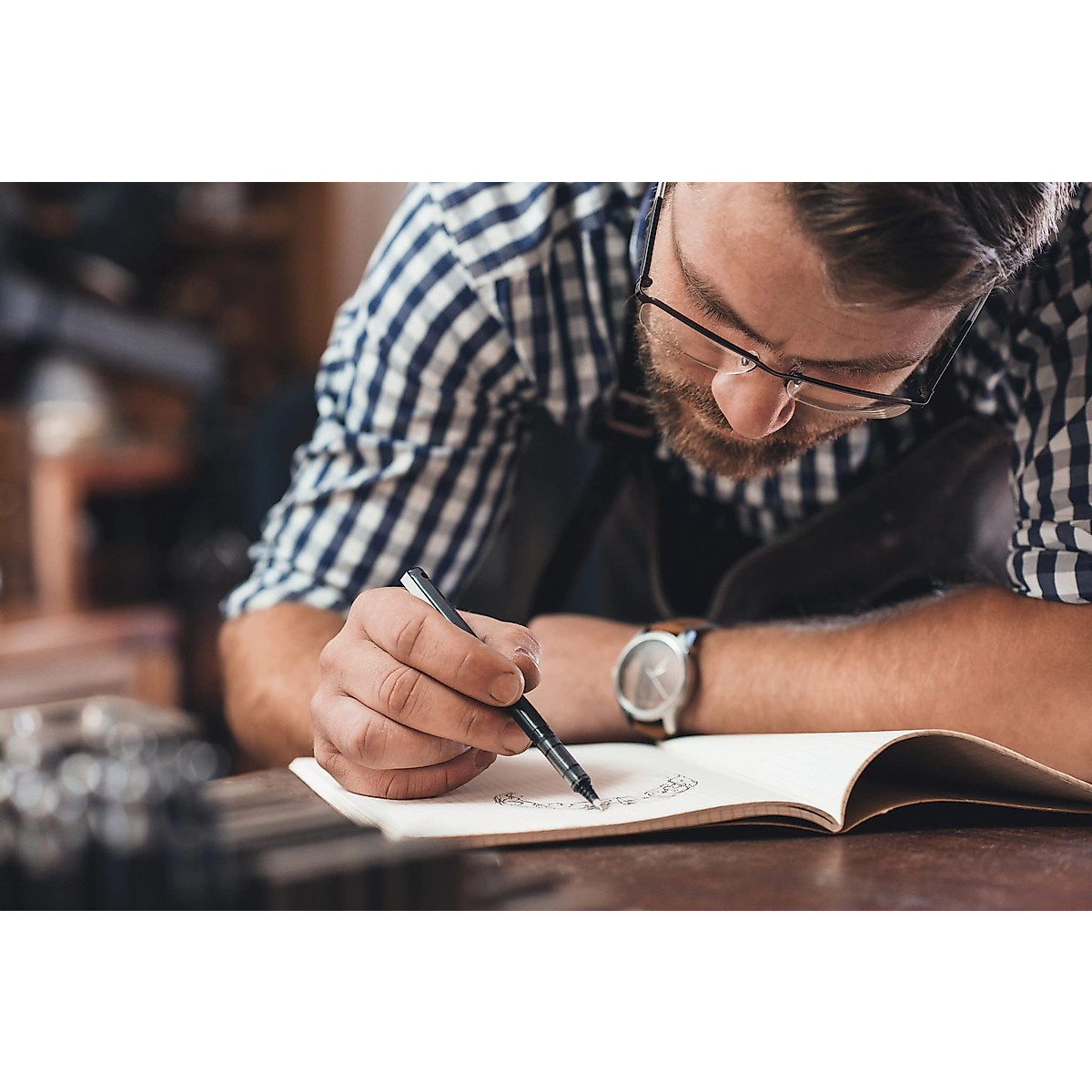 PILOT Precise V5 Stick Liquid Ink Rolling Ball Stick Pens, Extra Fine Point Assorted Ink Colors, 0.5mm (Pack of 10)