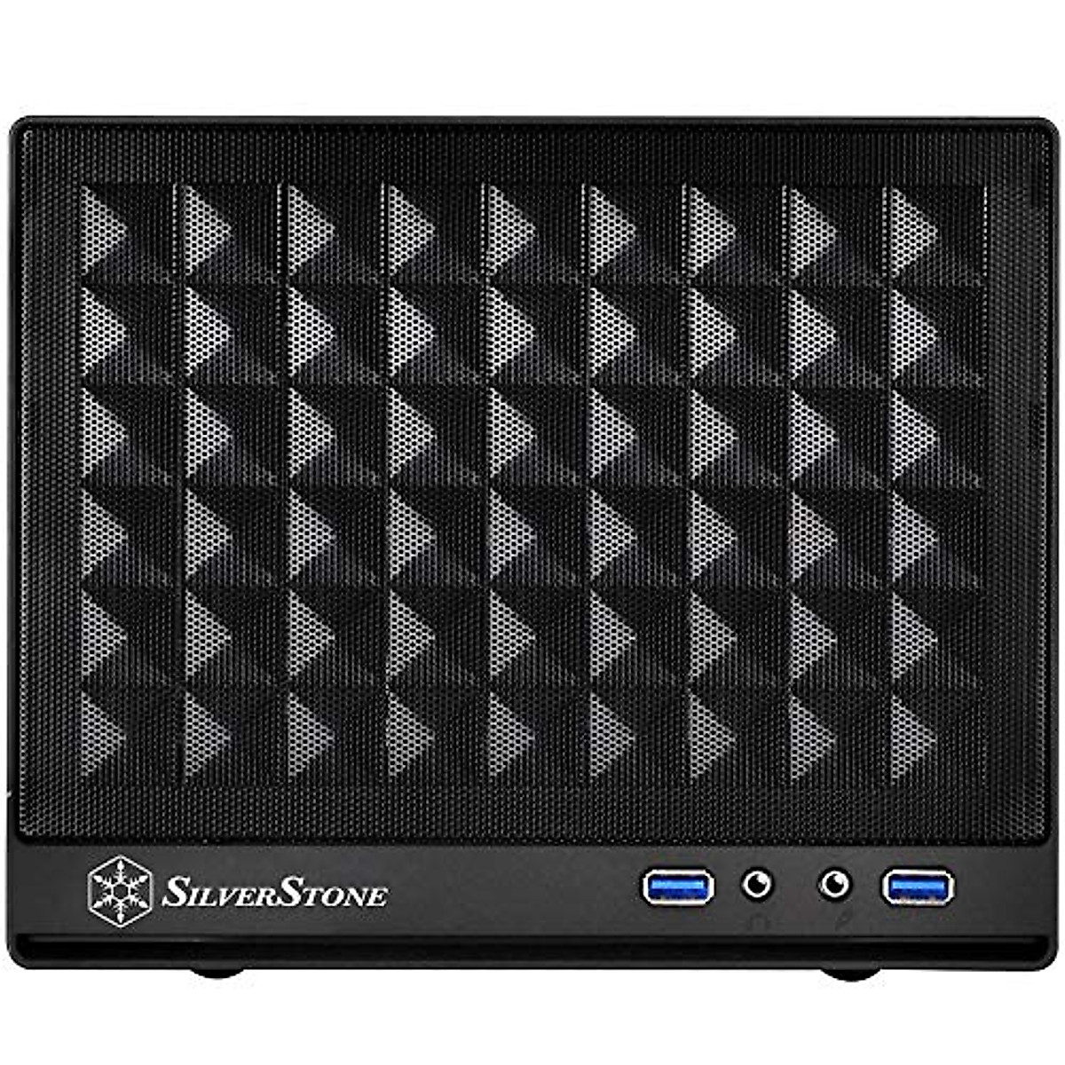 SilverStone Technology Ultra Compact Mini-ITX Computer Case with Mesh Front Panel Black (SST-SG13B-USA)