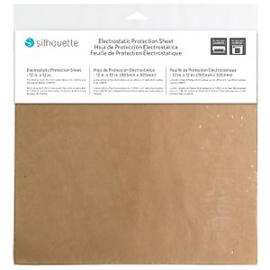 Silhouette Electrostatic Protection Sheet - for use with 12 inch Curio 2 and Cameo 5 Electrostatic Mat