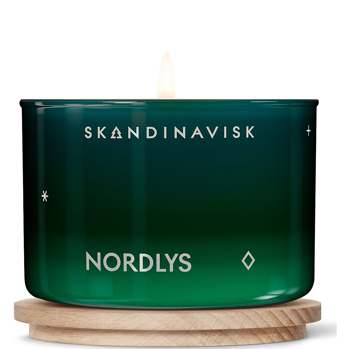 Skandinavisk NORDLYS 'Northern Lights' Scented Candle. Fragrance Notes: Arctic Intensity and Celestial Colour, a Singular Symphony for Senses. 3.17 oz.