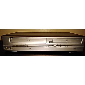 Emerson EWD2204 DVD/VCR Combo DVD Video Cassette Recorder Player 4 Head 19 Micron Head