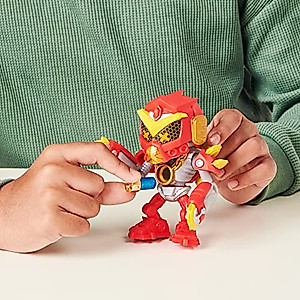 Treasure X Robots Gold - 6 Robots to Discover. Remove The Rust, Build Your Bot. 15 Levels of Adventure. Will You find Real Gold Dipped Treasure?