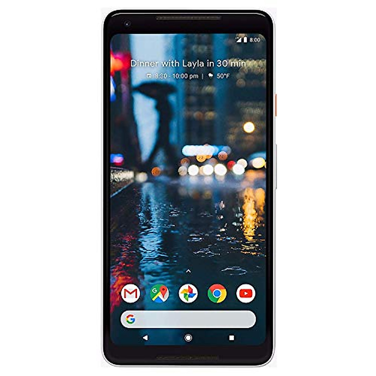 Google Pixel 2 XL 128 GB, White (Renewed)