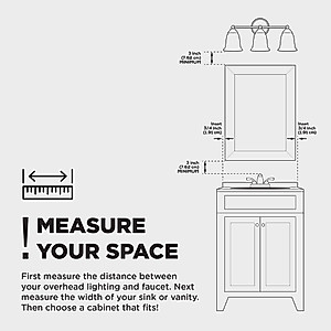 Zenna Home Surface or Recess Mount Framed Mirror Medicine Cabinet, 24.5” W x 30.5” H, Oil Rubbed Bronze