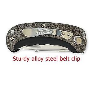 IVY Classic 11147 Hinge-Loc 2-in-1 Folding Sport/Utility Knife, 1/Card