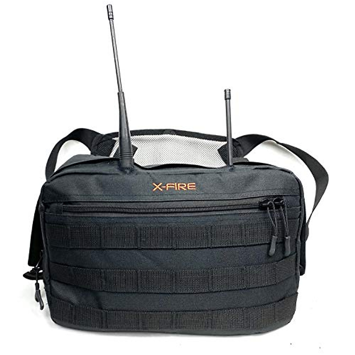 X-FIRE® MOLLE Radio Chest Harness Admin Pouch Pack Tool Bag with Dual Antenna Ports