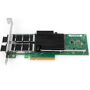 Vogzone 40Gb PCI-E NIC Network Card for Intel XL710-QDA2,10GbE/40GbE Dual QSFP+ Ports, with Intel XL710-BM2 Chip,40GbE PCI Express 3.0 X8 Ethernet Adapter Support Windows/Linux/VMware