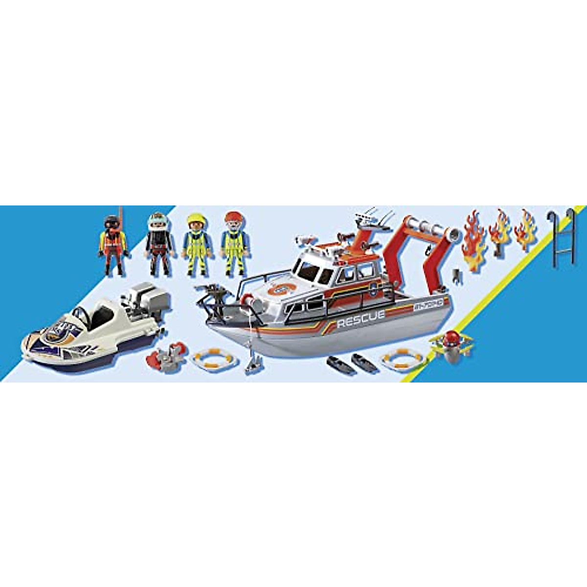 Playmobil Fire Rescue with Personal Watercraft