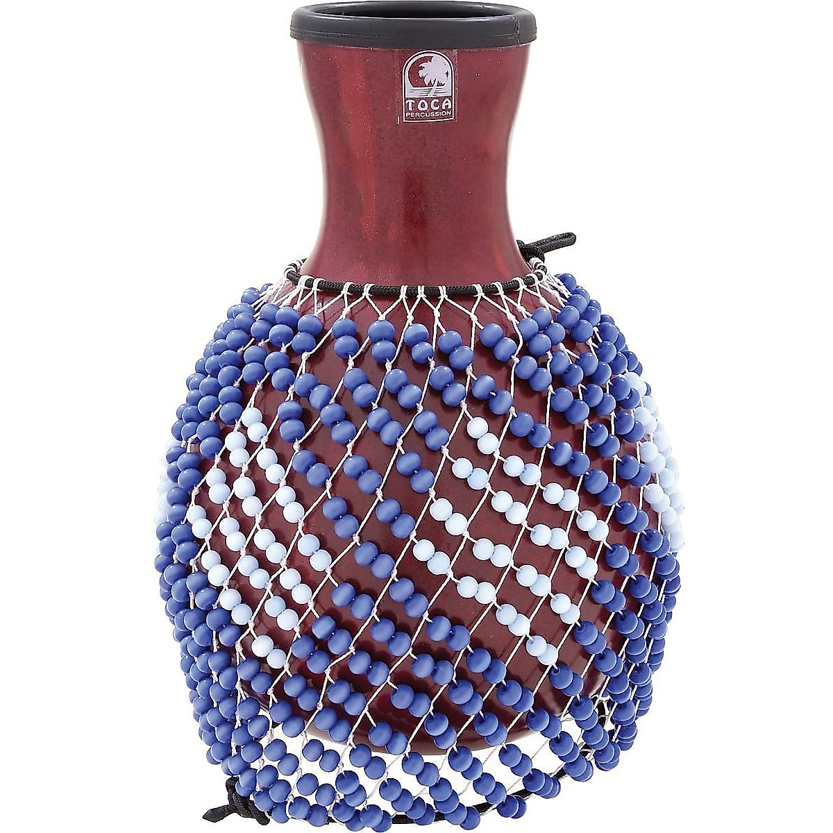 Toca Fiberglass Shekere - Red Shell Finish