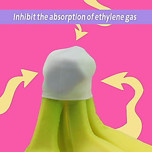 JINIHFW Banana Cover,Cover for Bananas, Bananas Preserver,Banana Cover to Keep Bananas Fresh, Gorillas