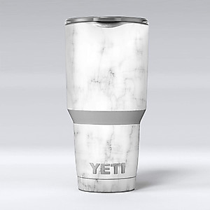 Design Skinz Slate Marble Surface V57 - Skin Decal Vinyl Wrap Kit Compatible with The Yeti Rambler Cooler Tumbler Cups