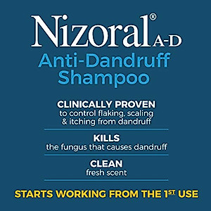 Nizoral AD AntiDandruff Shampoo, Fresh, 4 Fl Oz