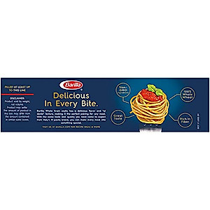 Whole Grain Pasta, Thin Spaghetti, 16oz,(Pack of 4)