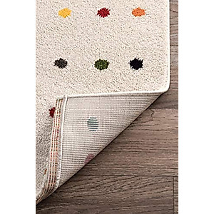 nuLOOM Dorie Dots Area Rug, 5' x 8', Multi