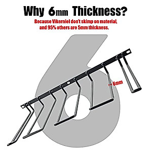 Vikerniel Drill Holder, Power Tool Organizer, 80lb Heavy Duty Bearing Capacity Garage Storage, Wall Mount 4 Cordless Metal Shelf Holder, Utility Storage Rack for Dewalt Cordless Tools for father day gifts