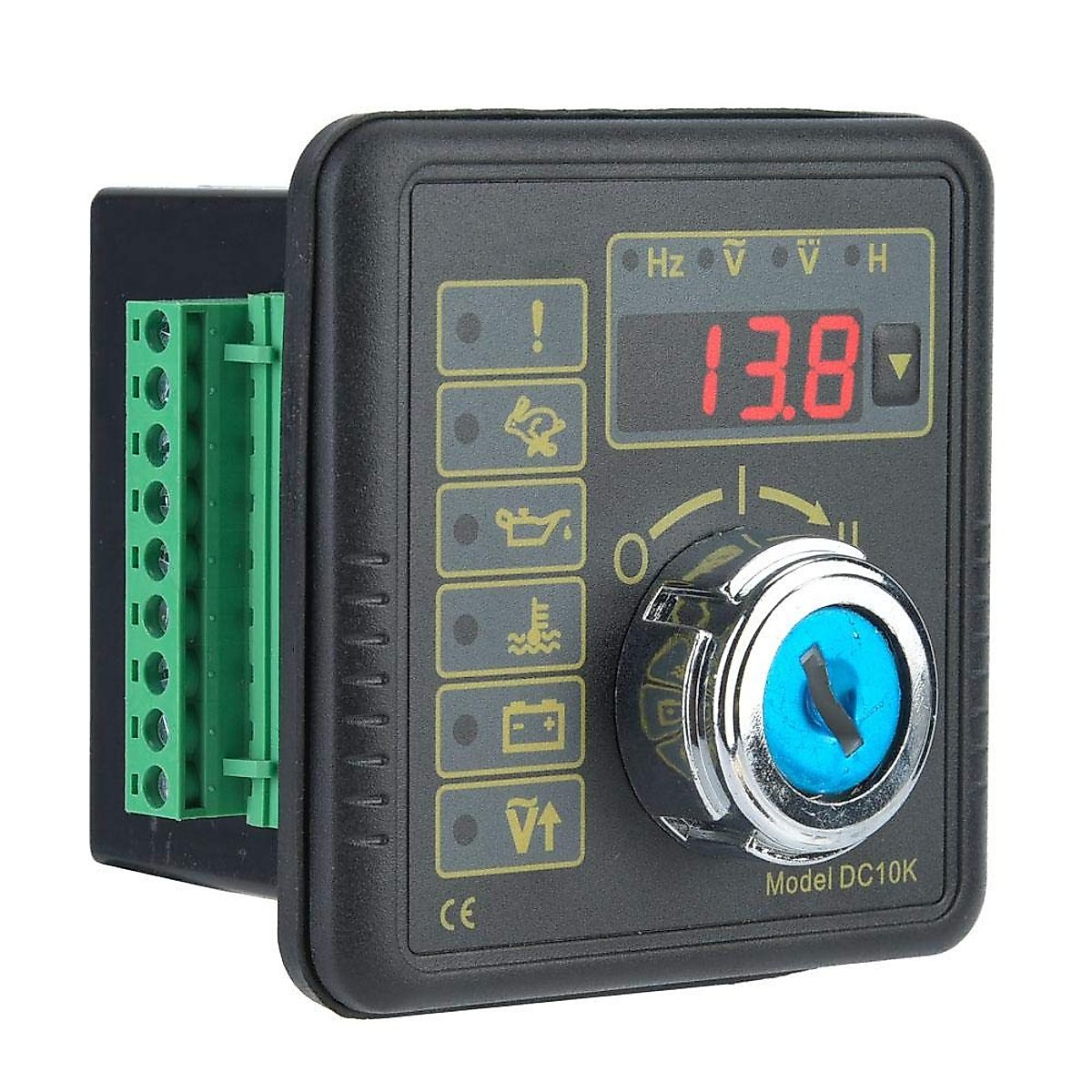 YWBL-WH Generator Controller Module DC10K Engine Manual Start Generator Controller Control Module Control Panel,