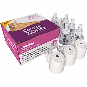 Comfort Zone Basic Calming Diffuser Kit for Cat Calming