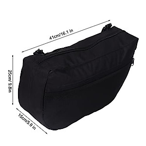 DUSC Baby Stroller Bag Easy Side Sling Stroller Saddle Bag Multipurpose with Pocket for Travel
