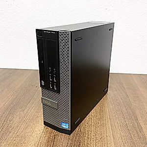 Dell Optiplex 7010 Small Form Desktop, Intel Quad Core i7 3770 3.4Ghz, 8GB RAM, 128GB SSD Hard Drive, DVD-RW, Windows 10 (Renewed)