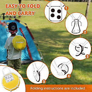 RaboSky Bean Bag Toss Game for Kids Toddlers 2 3 4 5 Year Old, Sports & Outdoor Play Toys for Boy Girl Birthday Gift, Funny Kids Games for Party Backyard Yard Outside