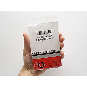 Captain O-Ring - Replacement 263054 O-Ring Kit for Pentair/PacFab/Sta-Rite Slide Valve 263064, 263052, 263053, 263078, 263079 (2 Sets)