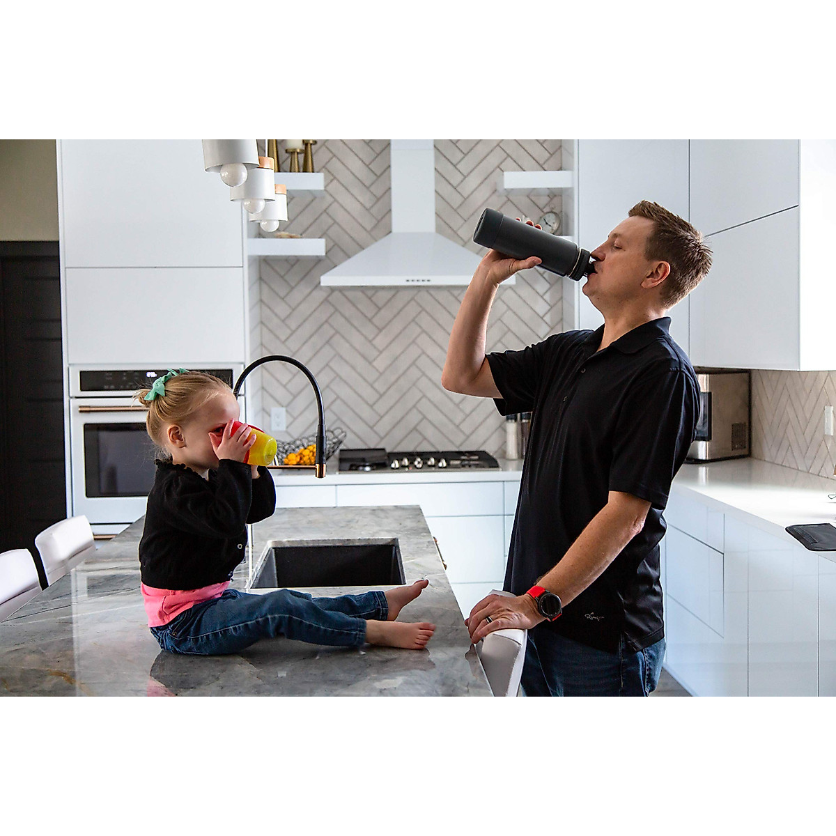 O-Sip! Silicone Sippy Lids (Pack of 3) - Spill-Proof Fun for Families! - BPA-Free, Fits on Glasses, Mason Jars & Cups - Reusable, Durable, & Kid-Friendly (Colors: Red, Green, Blue) - ModFamily