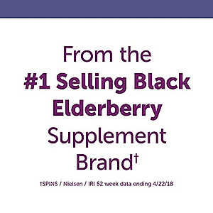Nature's Way Sambucus Sugar-Free Elderberry Syrup, Traditional Immune Support*, 8 Fl Oz.