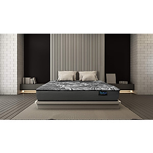 iDealBed Luxe Series Hybrid iQ5 Mattress with Reverie 5D Adjustable Bed Set, Massage, Zero Gravity, Pressure Relief Sleep System (Luxury Firm (Medium Firm Feel), Queen)