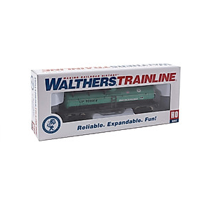 WalthersTrainline Ready to Run Union Pacific #908814 Firefighting Car, Green/Black