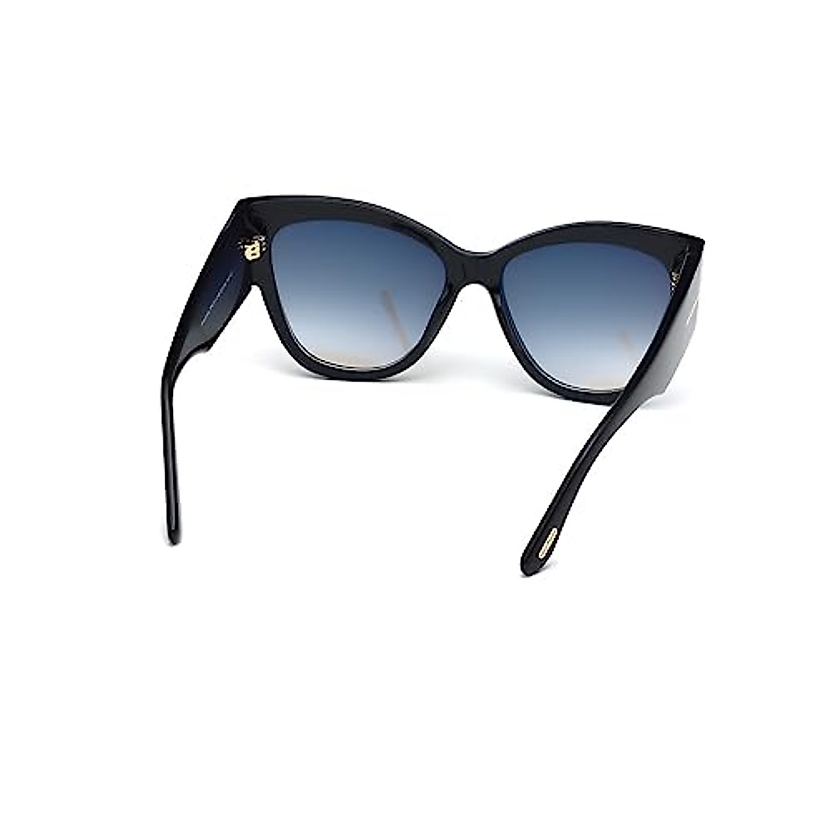 Tom Ford Women's TF371 Sunglasses, Shiny Black