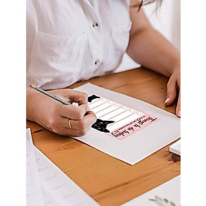 Funny Cat Small to Do List Sticky Notes | Things to Do Today So My Cat Can Live a Better Life | Black Cat Humor Notebook Notepad Note Card for Cat Lover Gift| 50 Pages 4x6" by DAILY RITMO