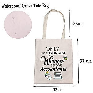 MBMSO Accountant Tote Bag CPA Gifts Accounting Gifts for Female Accountant Bag Accountant Graduation Gifts Shoulder Bag (Accountant Tote Bag)