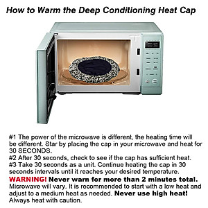 CHENPLY Cordless Deep Conditioning Heat Cap - Treatment Steam Cap, Thermal Therapy, Haircare Hair Spa Cap