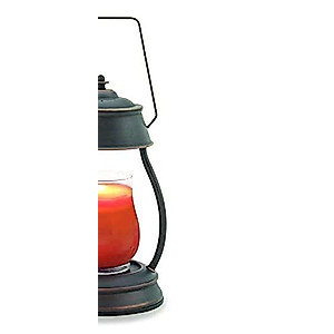 Candle Warmers Etc Hurricane Candle Warmer Lantern For Top-Down Candle Melting, Oil Rubbed Bronze