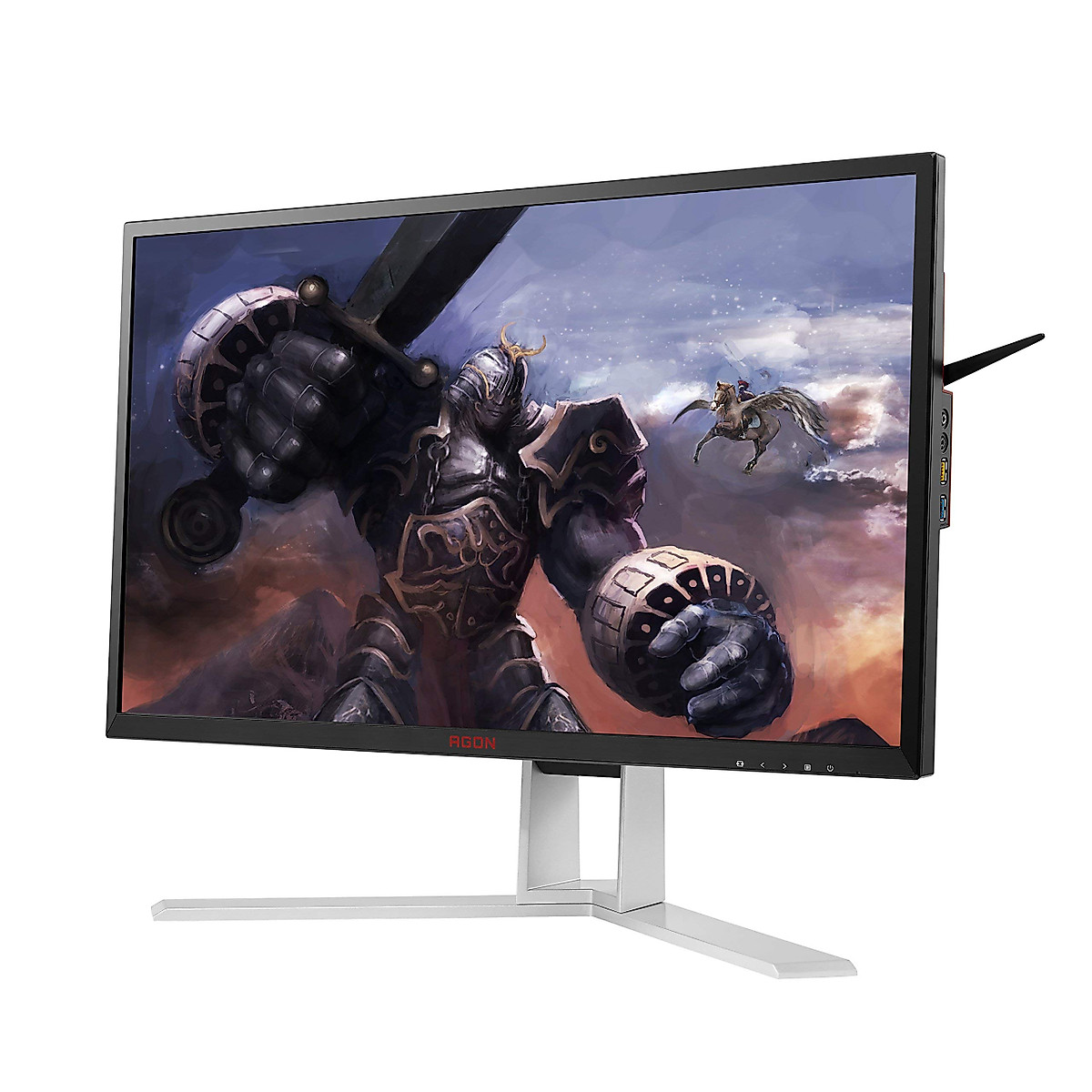 AOC Agon AG271UG 27" Gaming Monitor, G-SYNC, 4k/ UHD (3840x2160), IPS Panel, 60Hz, 4ms, Height Adjustable, DisplayPort, HDMI, USB (Renewed)