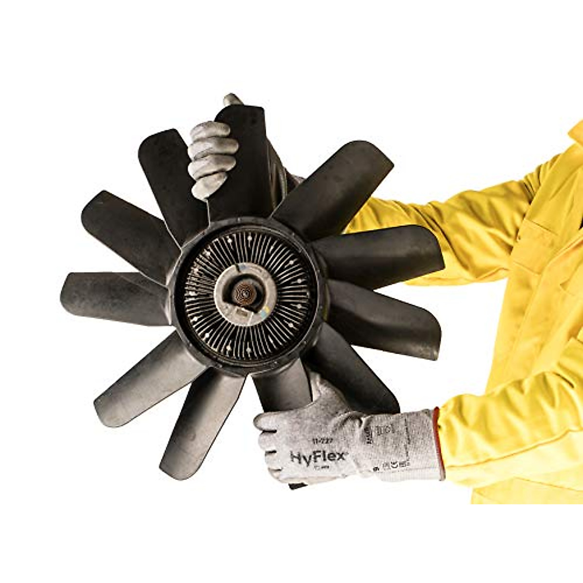 HyFlex 11-727 Cut Protection Gloves - Medium Duty, Abrasion resistance, Dexterity, Size Large (pack of 12)