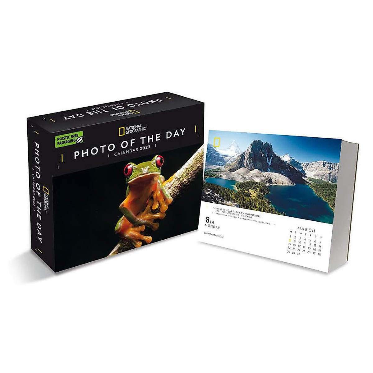 2022 Photo of the Day By National Geographic - Boxed Page-A-Day Calendar By Carousel Calendars
