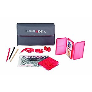PowerA Official 3DS XL Starter Kit - Red