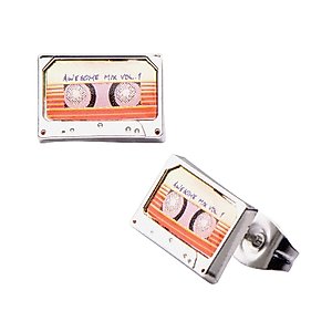 Marvel Guardians of Galaxy Awesome Mix Vol. 2 Tape Stud Earrings