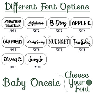 Zexpa Apparel Personalized Bodysuit for Home Coming Customized Newborn Outfit With Beanie - NB