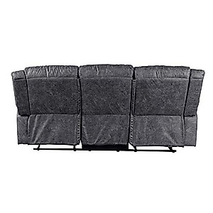 Hawthorne Collections Socorro Reclining Reclining Sofa - Gray