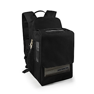 O2TOTES Premium Backpack Fit For Inogen One G5, Inogen Rove 6, and OxyGo Next – Fits Unit, Extra Batteries (single or double), Charger; Durable Storage Backpack with Comfortable Straps and Ventilation