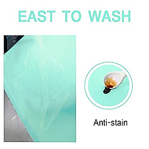 Silicone Non-Slip Baby Placemat, Children Place mat for Kids Baby Toddlers, BPA Free Children’s Dining Food Mat - Baby Green