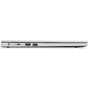 acer Aspire 3 Thin and Light Business Laptop | 15.6"" FHD IPS | AMD 4-core Ryzen 3 7320U | 8GB DDR5 256GB SSD | AMD Radeon 610M Graphics USB-C Long Battery Life Win11Pro + HDMI Cable, Silver