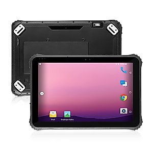 ThinKol 12.2" Industrial Rugged Touchscreen Tablet for Field Work, Drop and Water Resistant Rugged Tablet with Fingerprint Scan, BT, 4G, GPS, WiFi(Android 4GB 64GB)