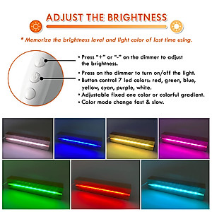 GODMERCH Personalized Luxury LED Night Light Moon Star, Kids Room Decor, Nursery Decor, Newborn Gifts, Baby Gift with Name, Bedroom Light Kids Birthday Gift, Gift for Daughter Son