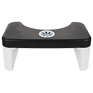 Step Stool Bathroom Footstool Foldable Toilet Stool Household Step Stool Toilet Stool Household Step Stool Potty Training Stool Foot Black