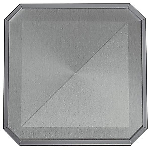 Breeo Base X24 (25.6 Inch) | Fire Pit Deck Protector | Stainless Steel | USA Made