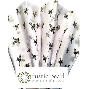 Tissue Paper for Gift Wrapping with Design (Bees), 24 Large Sheets (20x30)